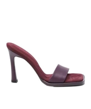 Attico 100mm Leather Mules