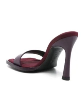Attico 100mm Leather Mules