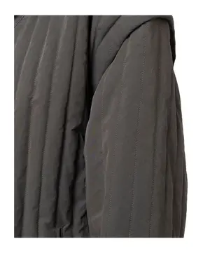 Nanushka Quilted Belted Jacket - Black
