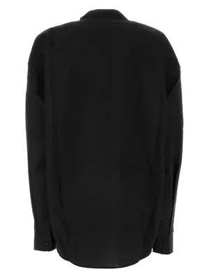Y/project Poplin Shirt With Hook-and-eye Closure