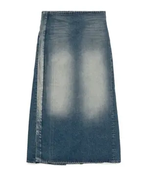 Y/project Denim Midi Skirt
