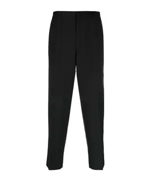 Helmut Lang Mid-rise Straight-leg Trousers - Black