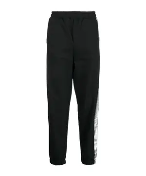 Helmut Lang Metallic-detail Track Pants - Black