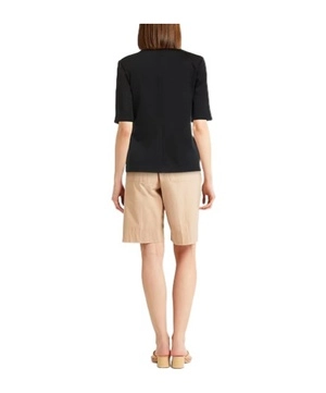 Max Mara Logo Print T-shirt - Black