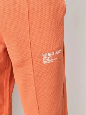 Helmut Lang Logo-print Tapered Joggers