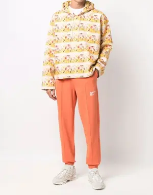 Helmut Lang Logo-print Tapered Joggers