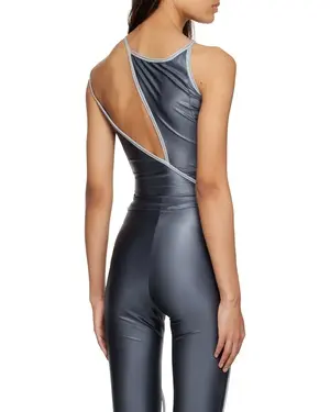 Ottolinger Cut-out Vest Top - Gray