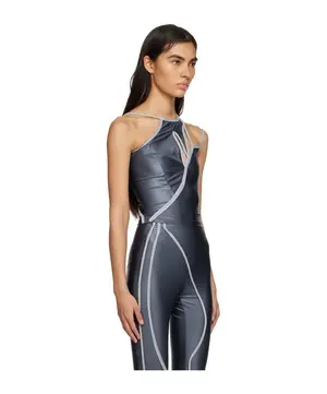 Ottolinger Cut-out Vest Top - Gray