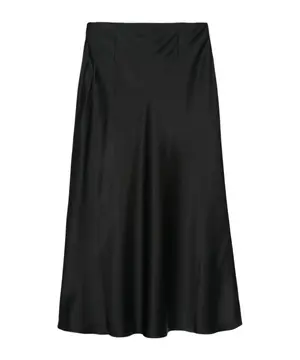 Nanushka Satin Midi Skirt