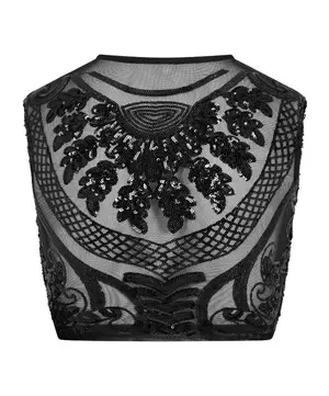 Norma Kamali Nk Sqn Crop Top