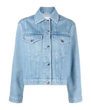 NANUSHKA Light Wash Denim Jacket