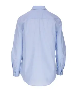 NILI LOTAN Long Sleeve Cotton Shirt