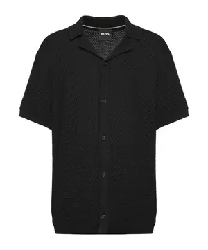 Hugo Boss Regular-fit Knit Cardigan - Black