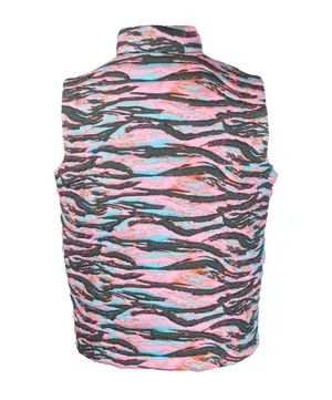 ERL Quilted Camouflage-print Puffer Gilet