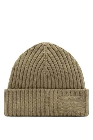 Givenchy Ribbed Knit Hat - Brown