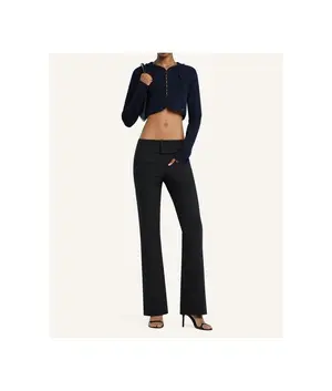 COURREGES Courrèges Scuba Ribbed Cropped Jacket