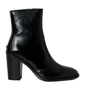 Zadig&Voltaire Preiser 85mm Leather Ankle Boots