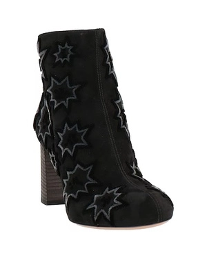 Chloé Suede Velvet Ankle Boots