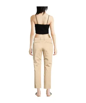 Tory Burch Plain Colour Casual Trousers