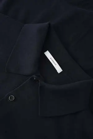 Givenchy Knit Short-sleeve Polo Shirt
