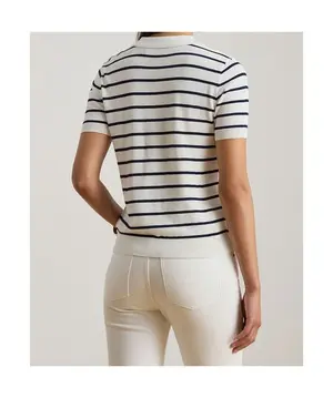 Ralph Lauren Short Sleeved Striped Polo Shirt