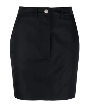 Nanushka High Waisted Straight Hem Mini Skirt