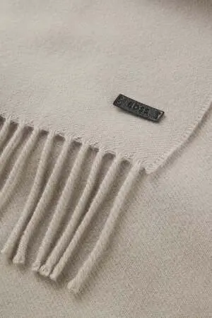 Hugo Boss Fringed Scarf