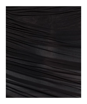 Rick Owens Minimalist Solid Color Bodycon Skirt