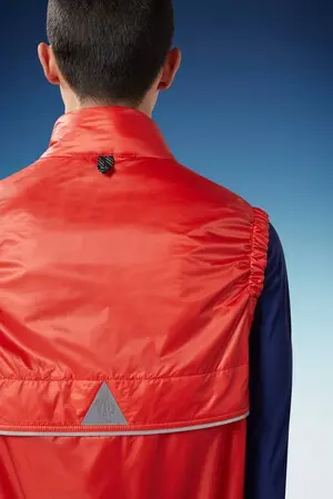 Moncler Ollon Down Gilet - Red