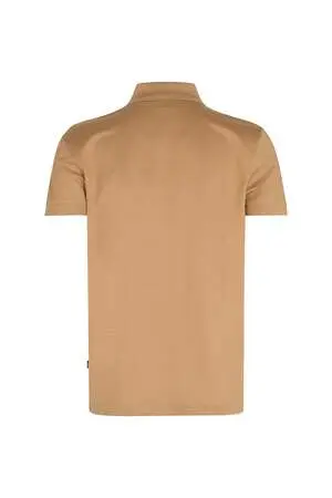 Hugo Boss Zip Detailed Short-sleeved Polo Shirt