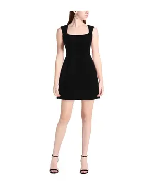 Tory Burch Solid-color Sleeveless Lantern Dress