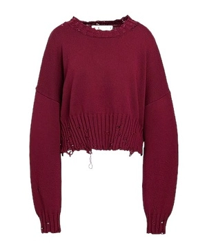 Marni Lightweight Knit Sweater - Red