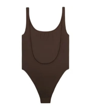 SPORTY  RICH Sporty & Rich Carla Logo-print Swimsuit