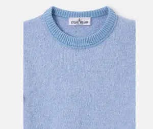 Stone Island Crewneck Jumper With Contrasting Ribbed Trims