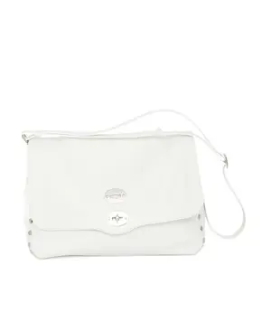 ZANELLATO Logo Shoulder Bag - White