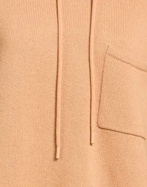 Max Mara Solid Color Knit Hoodie