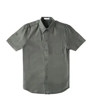 HELMUT LANG Epaulette Short-sleeve Shirt