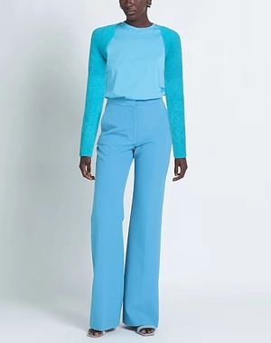 GANNI Solid Color Knit Top