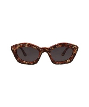 Marni Multicolored Cat-eye Sunglasses - Black