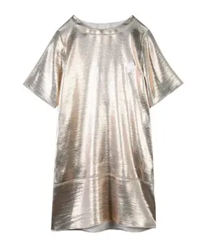 Zadig&Voltaire Metallic Short Sleeve Dress