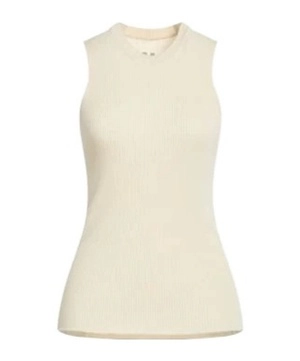 Rick Owens Solid-color Sleeveless Wool Top - White