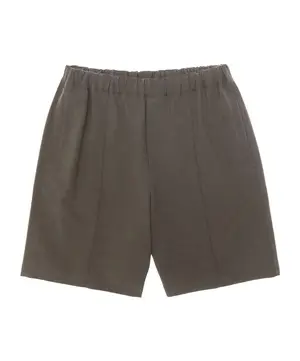 Helmut Lang Pintucked Elasticated Bermuda Shorts - Juniper