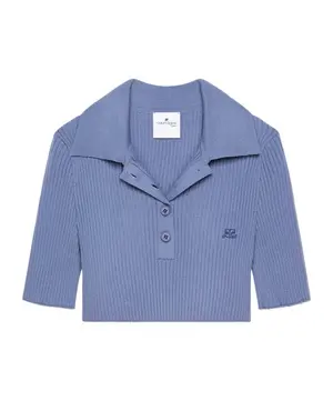 Courreges Button Up Activewear For Women