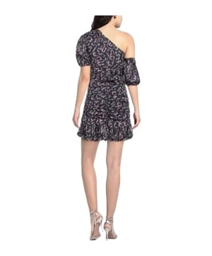 Isabel Marant Étoile Floral Print One-shoulder Mini Dress