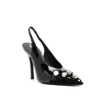 Attico 110mm Fiona Pumps With Rivet Embellishments