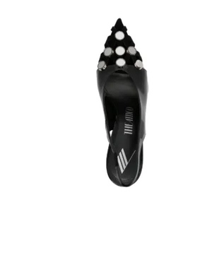 Attico 110mm Fiona Pumps With Rivet Embellishments