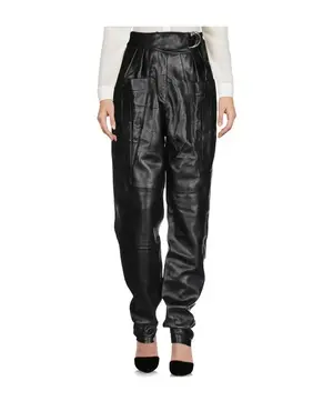 Isabel Marant Étoile Plain Colour Leather Trousers