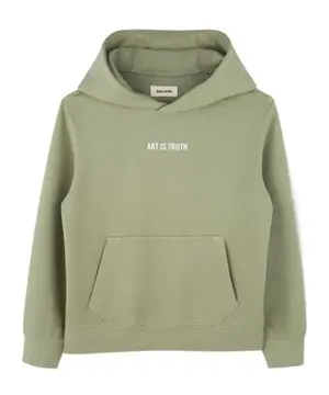 Zadig&Voltaire Slogan-print Hoodie - Gray
