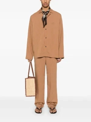 Nanushka Pinstriped Shirt