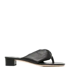 Staud Dahlia Leather Sandals
